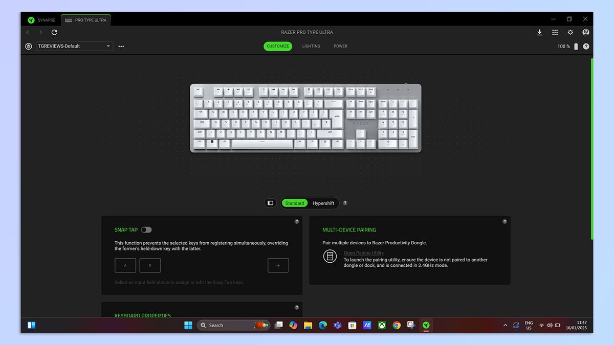 Razer Pro Type Ultra review | Tom's Guide