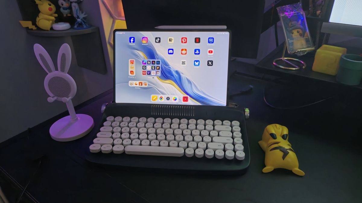 I bought this retro typewriter for my tablet – and now it's on sale ...