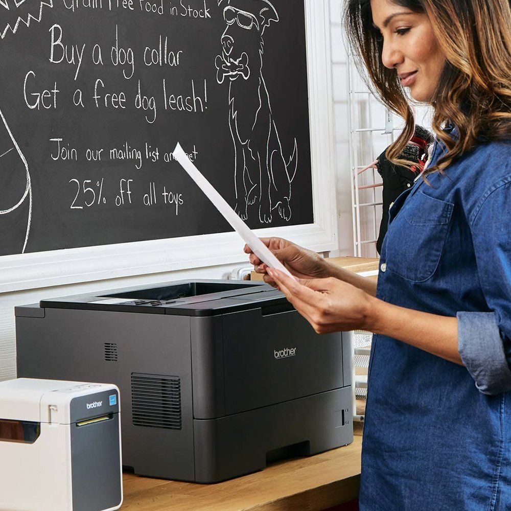 Equip your home office this speedy Brother monochrome laser printer for ...