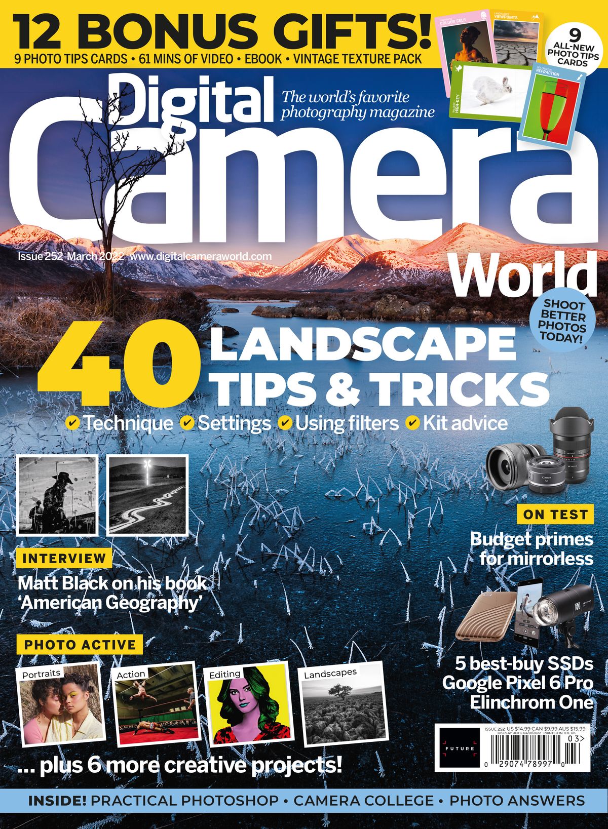 Get 12 bonus gifts with the March issue of Digital Camera mag ...