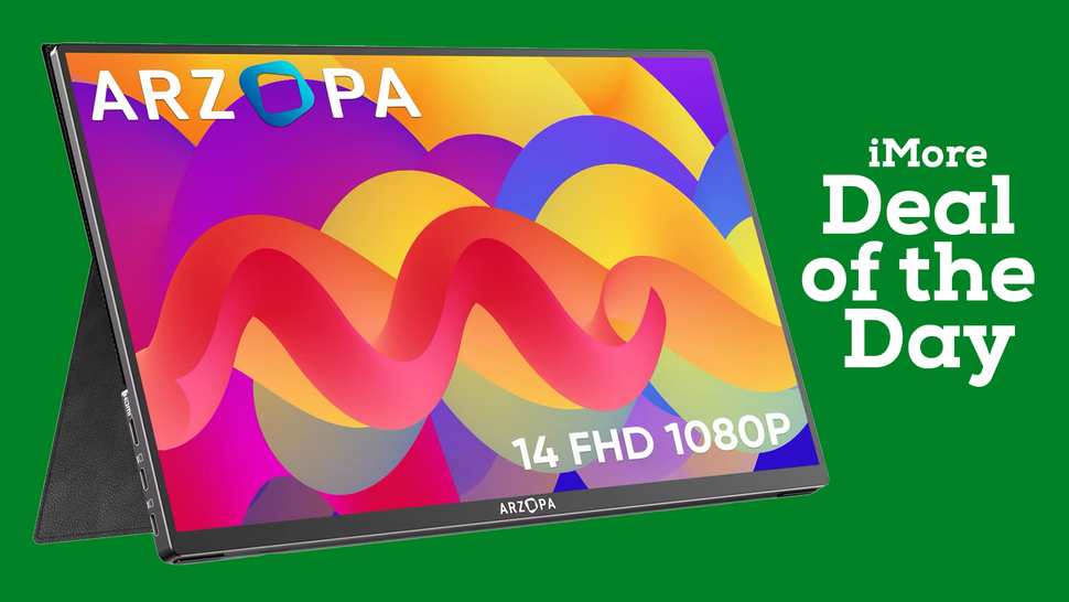 Be quick to get a huge $115 off a 15-inch portable monitor for your Mac ...