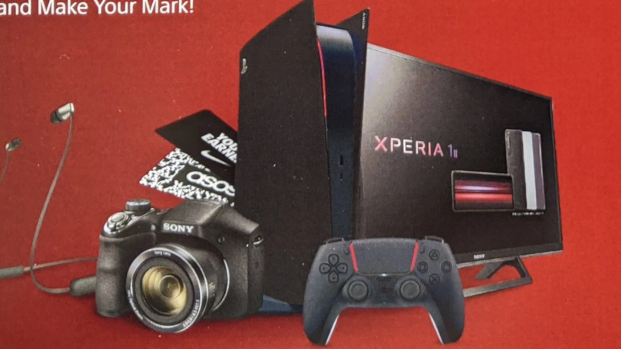 PS5 black and red console LEAKED in Sony slip up | T3