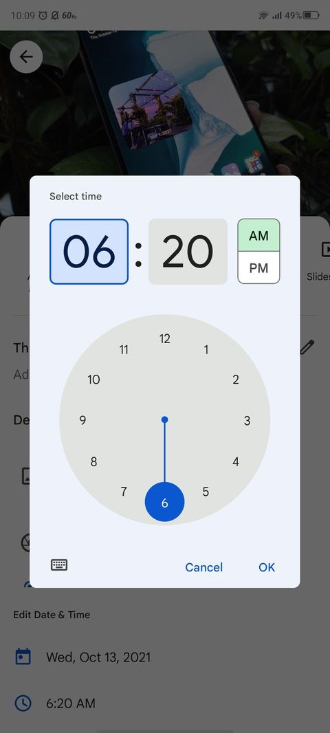 How to change the date and time of a photo in Google Photos | Android ...