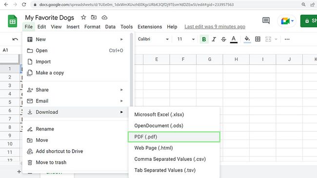 How To Convert Google Sheets To A PDF Laptop Mag