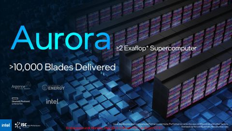 Intel Delivers 10,000 Aurora Supercomputer Blades, Benchmarks Against Nvidia and AMD | Tom's ...