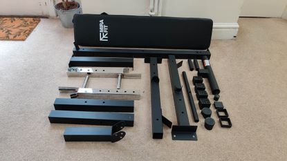 Mirafit M1 Folding Weight Bench with Dip Station review | T3