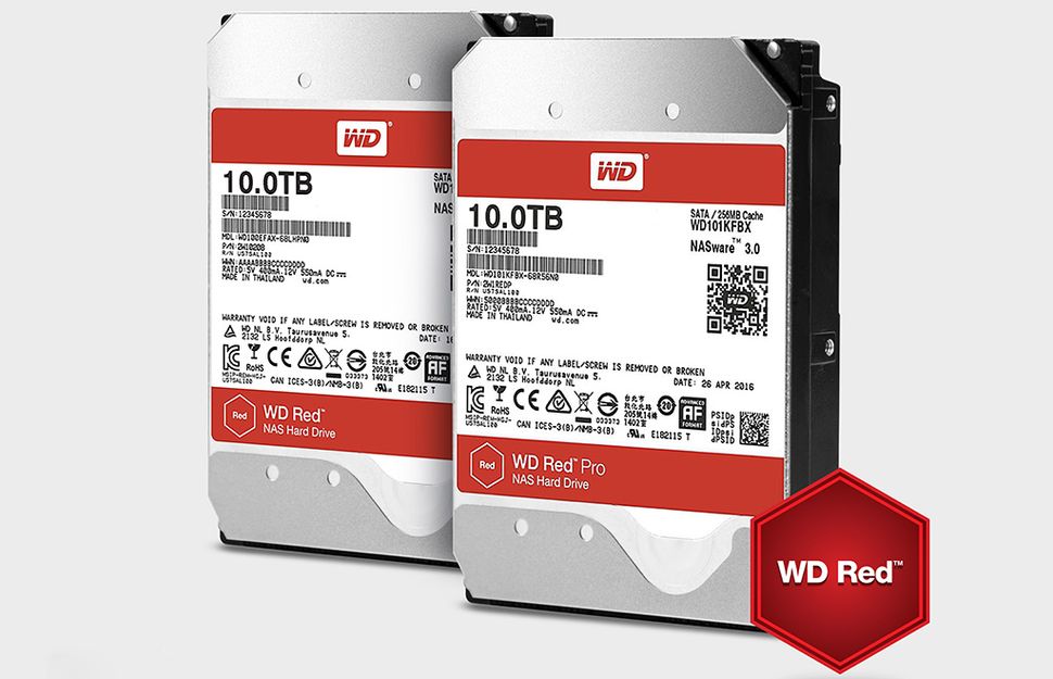 Western Digital inflates capacity of NAS optimized hard drives to 10TB ...