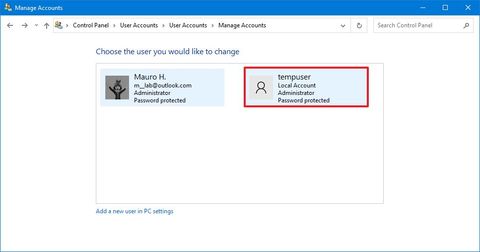 How to change sign-in account name on Windows 10 | Windows Central
