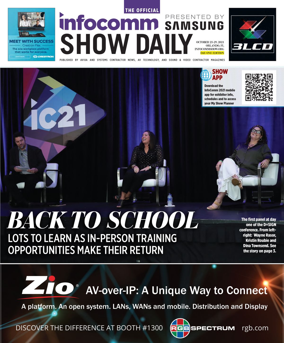 InfoComm 2021 Show Daily — Day 1 Edition | AVNetwork