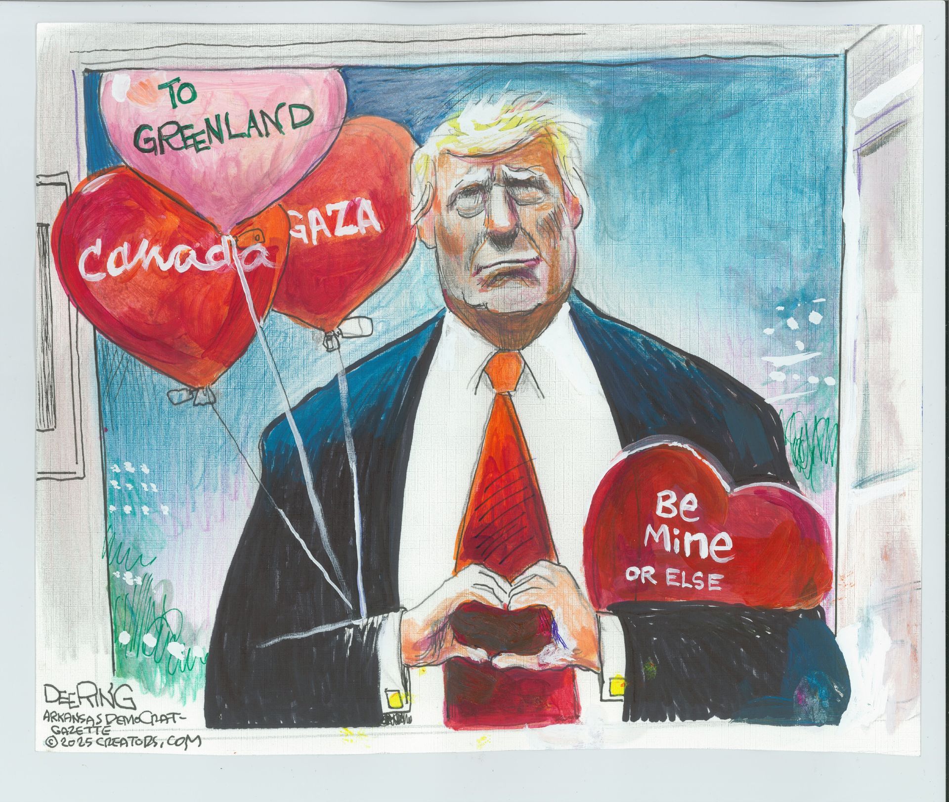 Today's political cartoons - February 14, 2025 | The Week