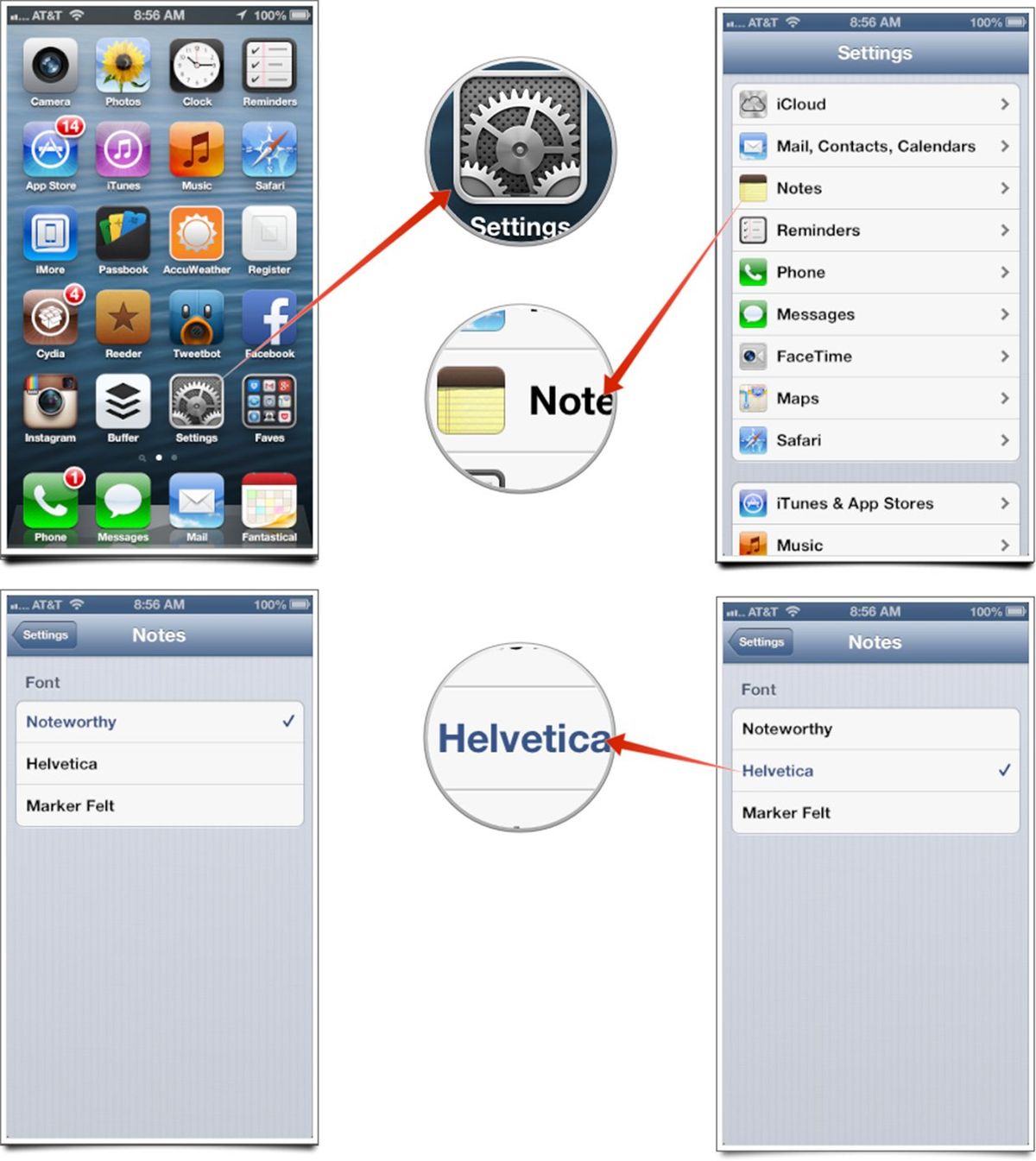 How to change the default font in the Notes app for iPhone and iPad | iMore