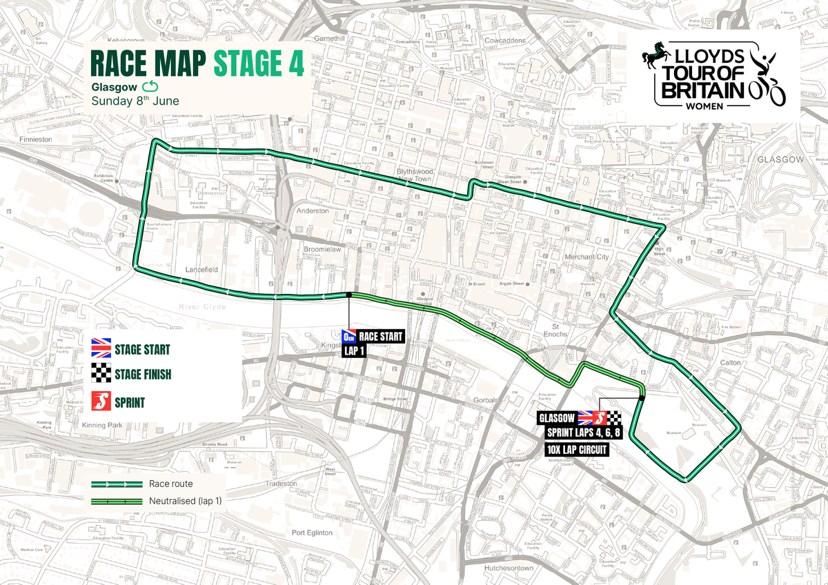 Tour Of Britain 2025 Route Map _ Tour Of Britain Men 2025 – XICHUC