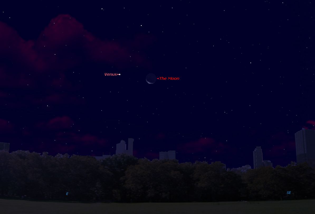 Venus and the Moon to Shine Bright in Friday Morning Sky | Space
