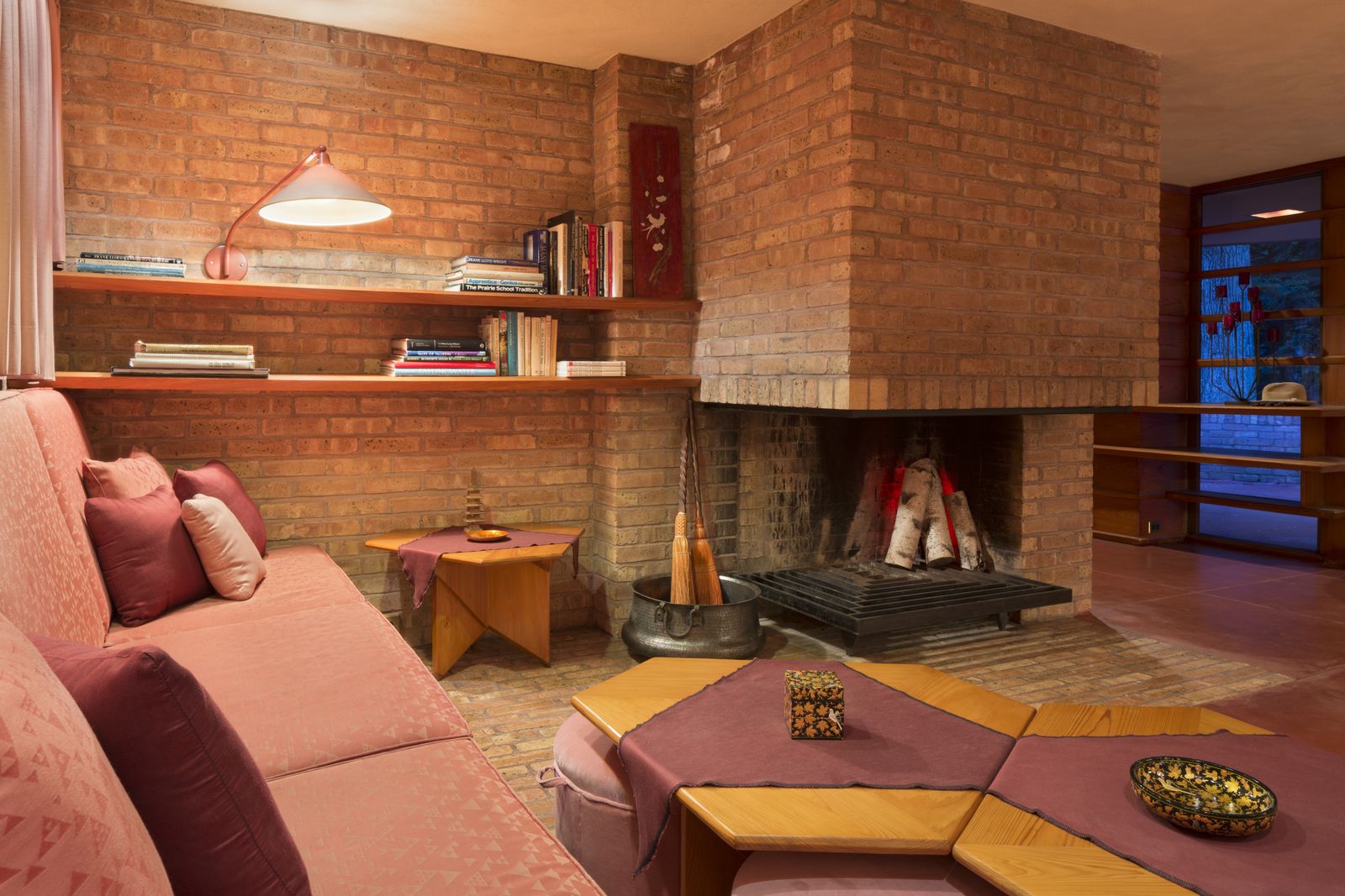 Inside the Frank Lloyd Wright Laurent House | Wallpaper*