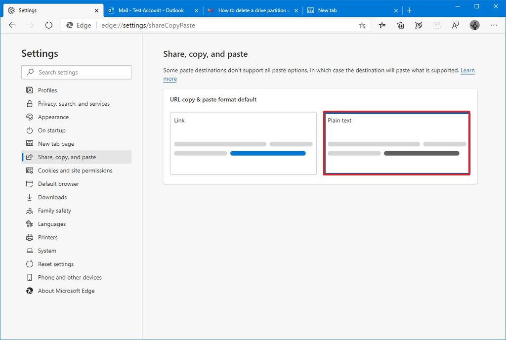 How to manage URL pasting behavior on Microsoft Edge | Windows Central