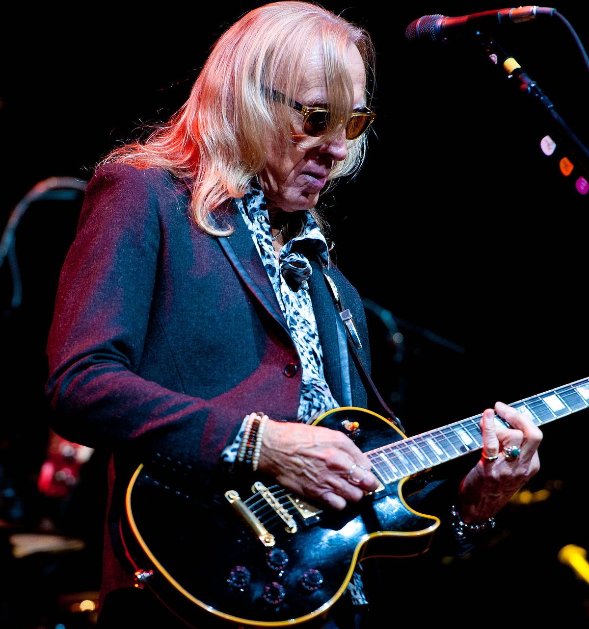 Davey Johnstone's Les Paul was part of Elton John's decor | Guitar World