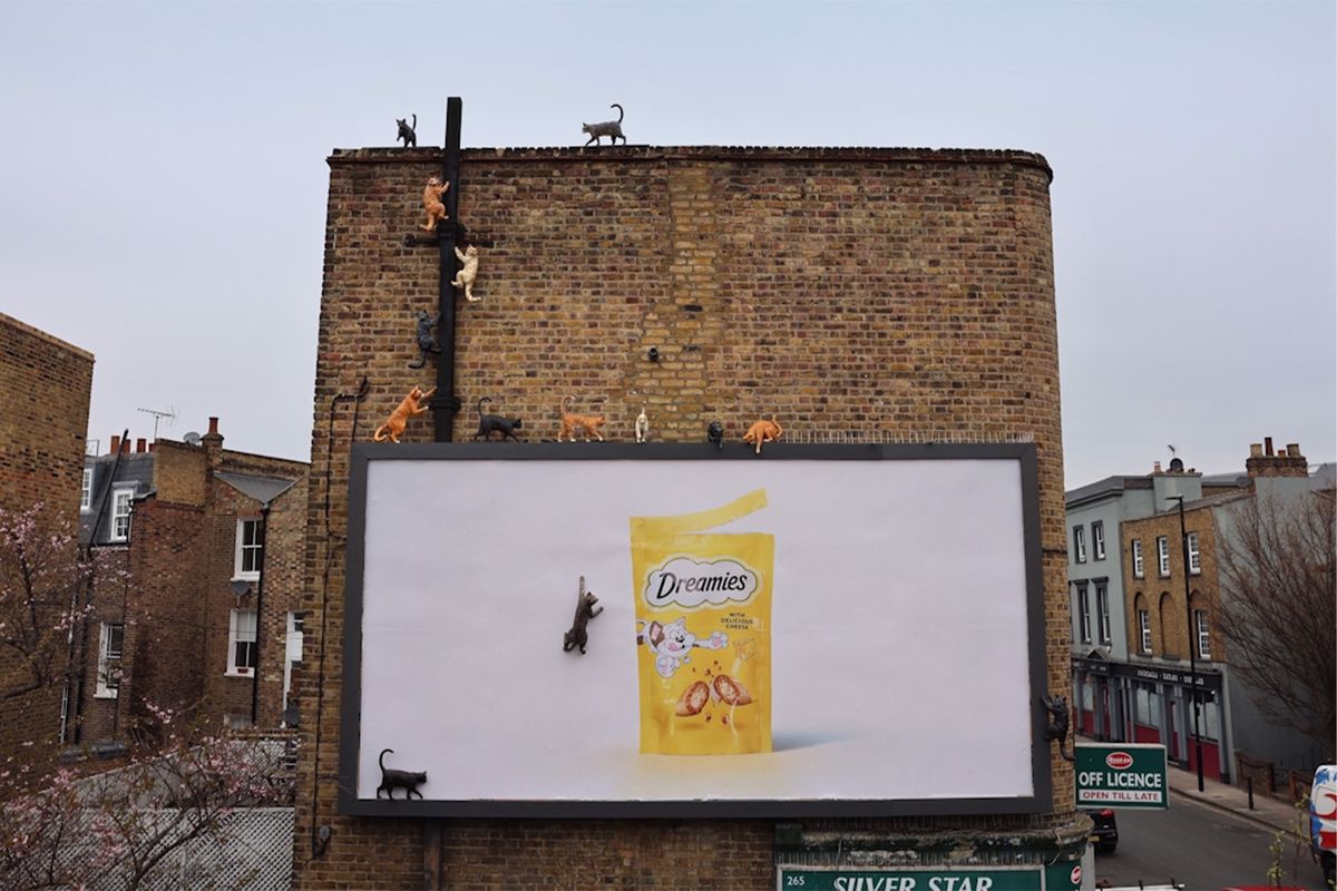 Invasion of the cats! These wild Dreamies billboards are my favourite ...