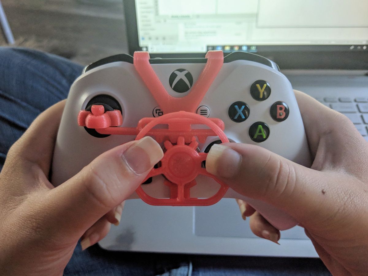 You can 3D print a steering wheel for your Xbox One, but you probably ...