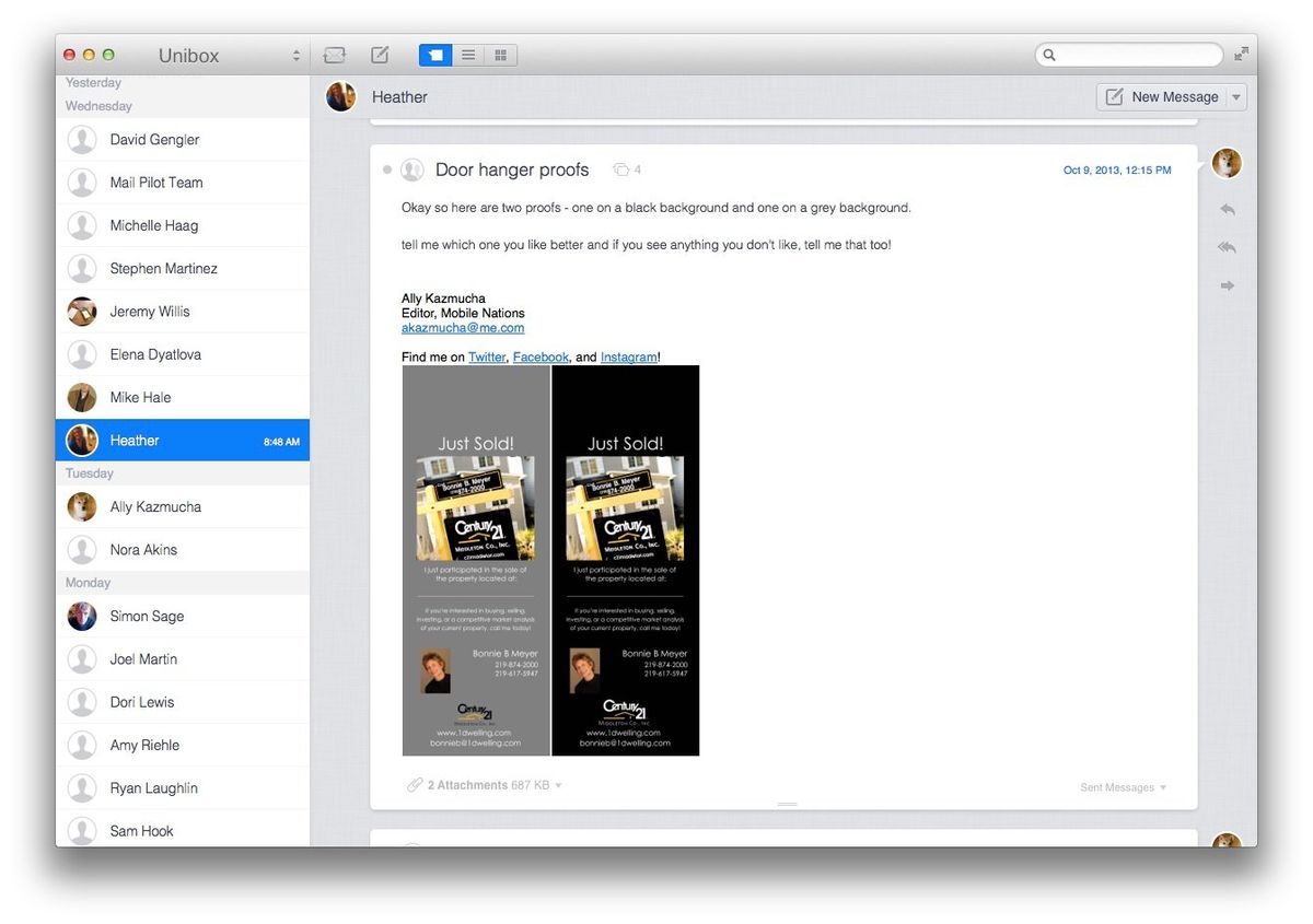 Unibox for Mac takes a new approach to how you view and interact with ...