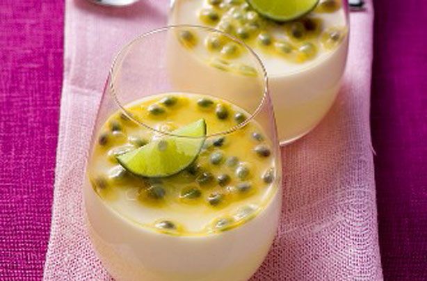 Passion fruit and lime puddings | Dessert Recipes | GoodtoKnow
