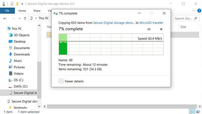 How to safely transfer Nintendo Switch game data from one microSD card ...