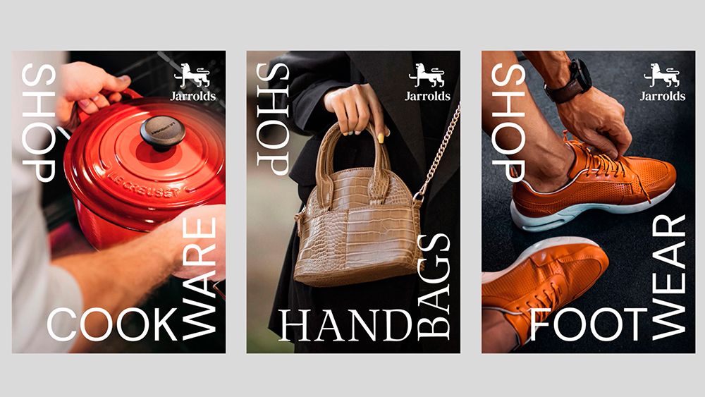 I love the hidden secret in this department store's new logo | Creative ...