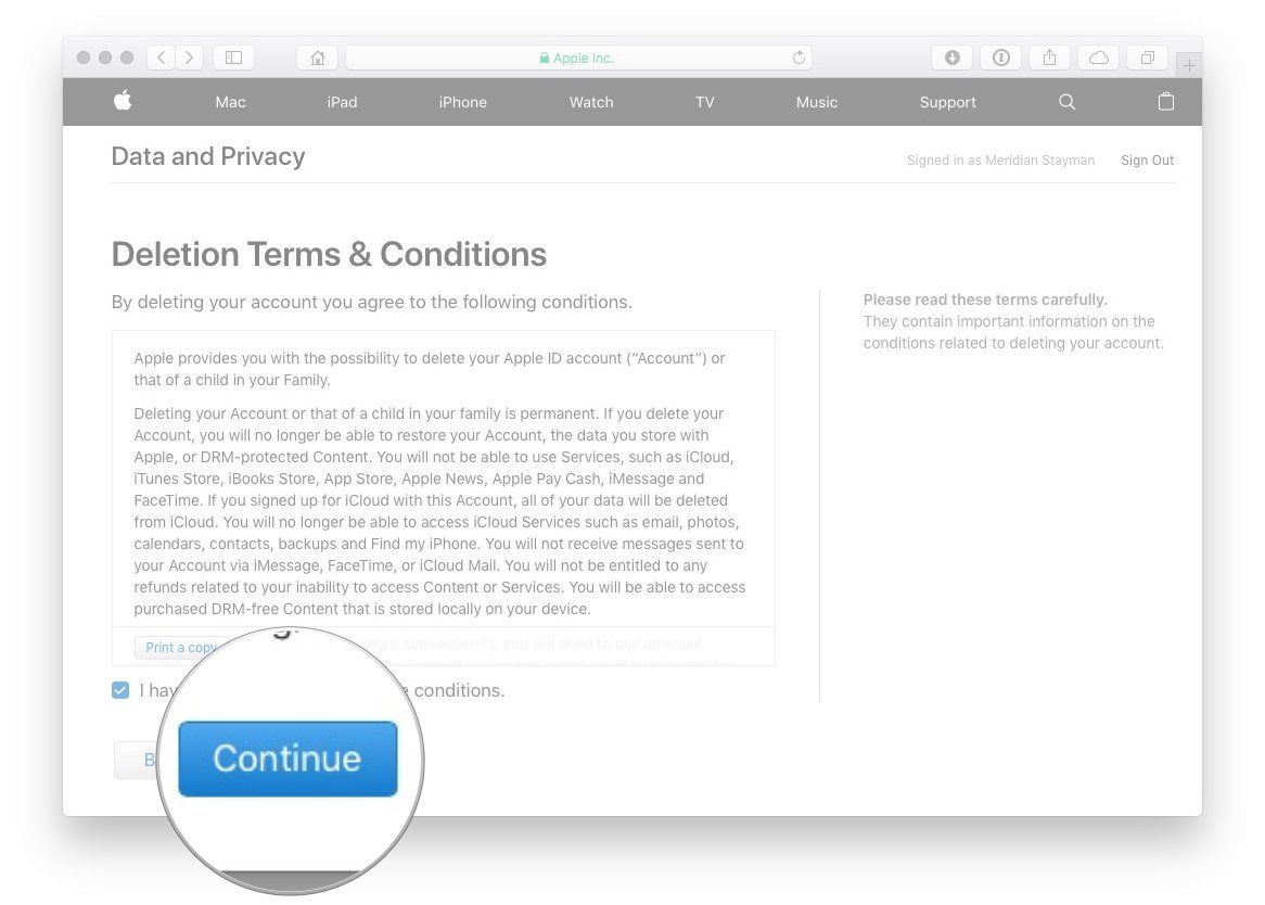 How to use Apple's data and privacy portal | iMore