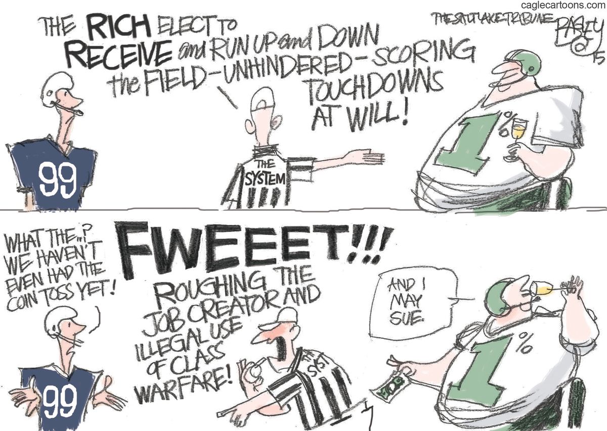 Editorial cartoon U.S. Sport Rich Rules | The Week