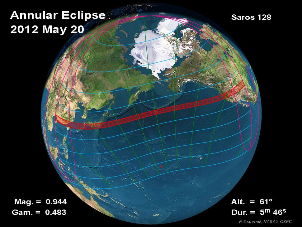 Annular Solar Eclipse of May 20, 2012 (Photo Guide) | Space