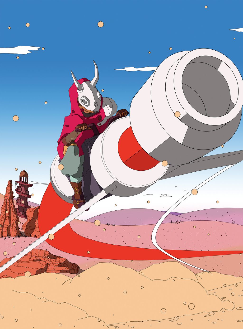 How to mix Procreate and Unity to create Moebius-inspired game art ...