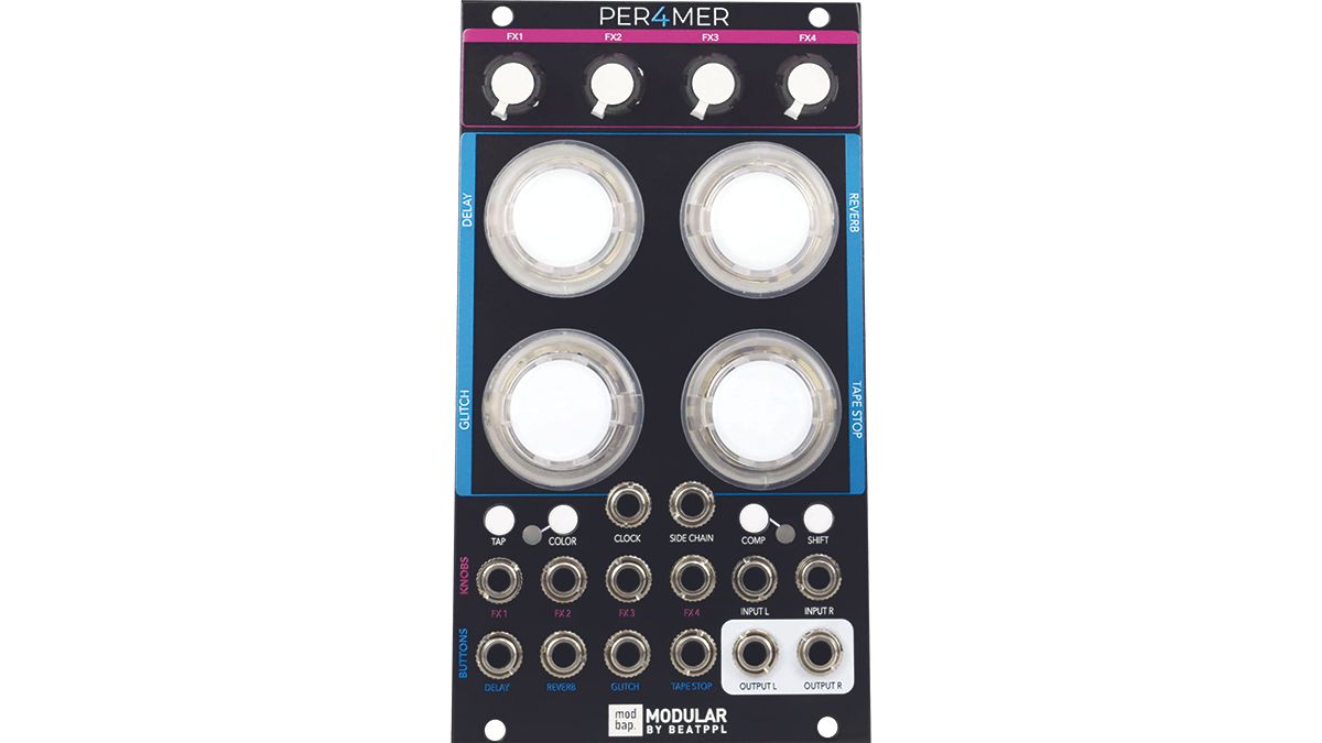 Modbap Modular Per4mer review | MusicRadar