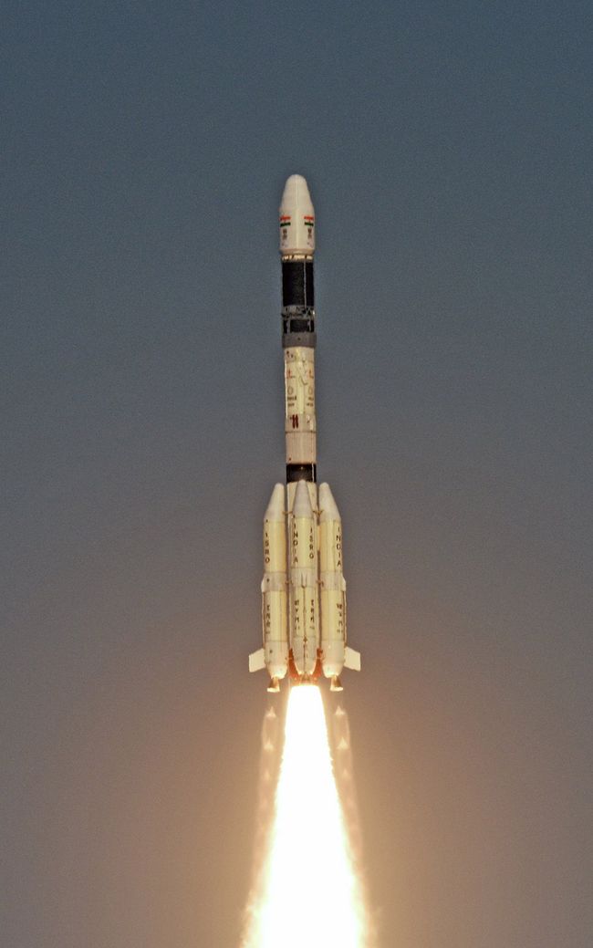 In Photos: India's GSLV Rocket Launches GSAT-6A Communications ...