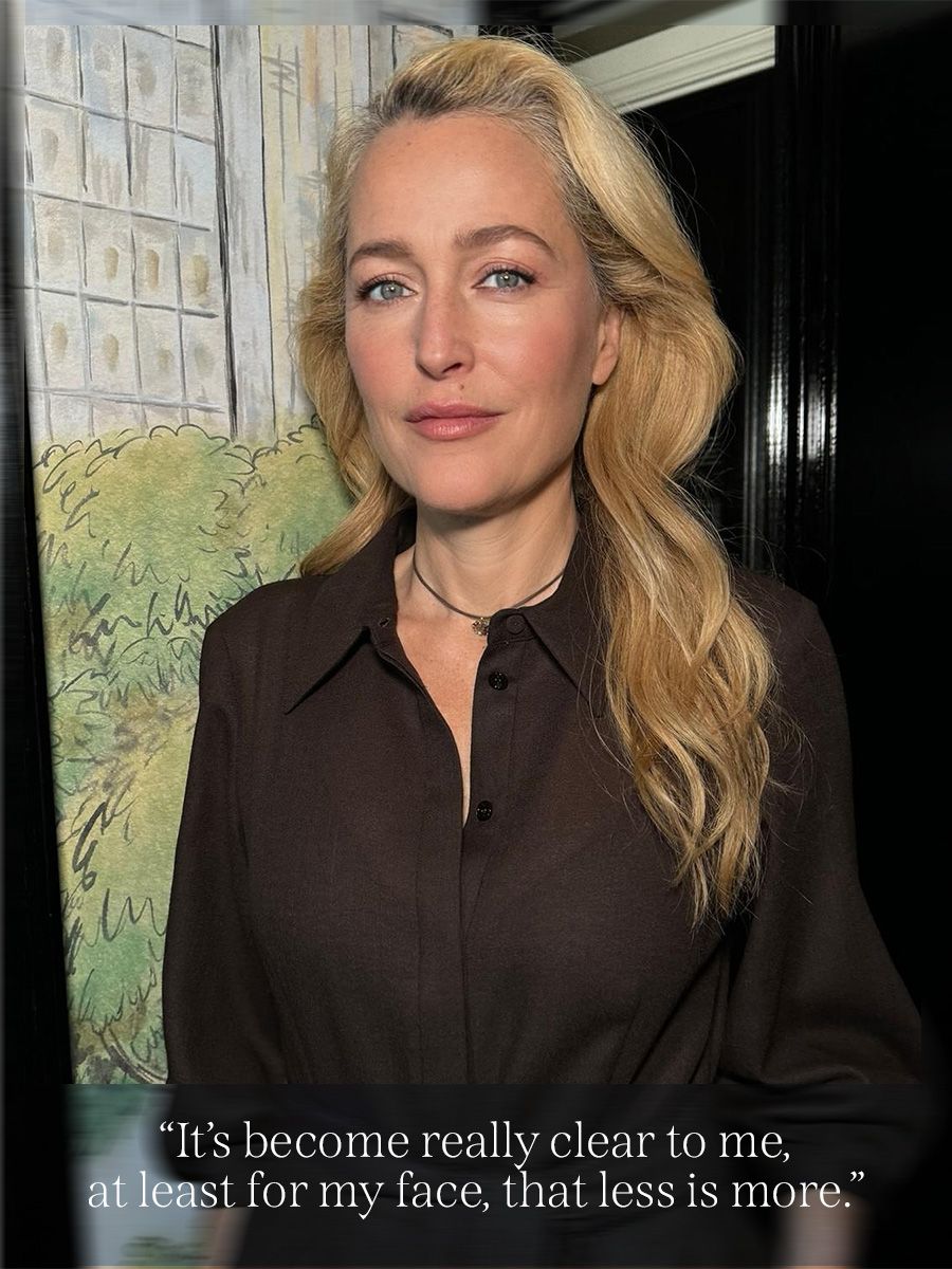 Gillian Anderson Shares the Beauty Tips We Want to Know | Who What Wear