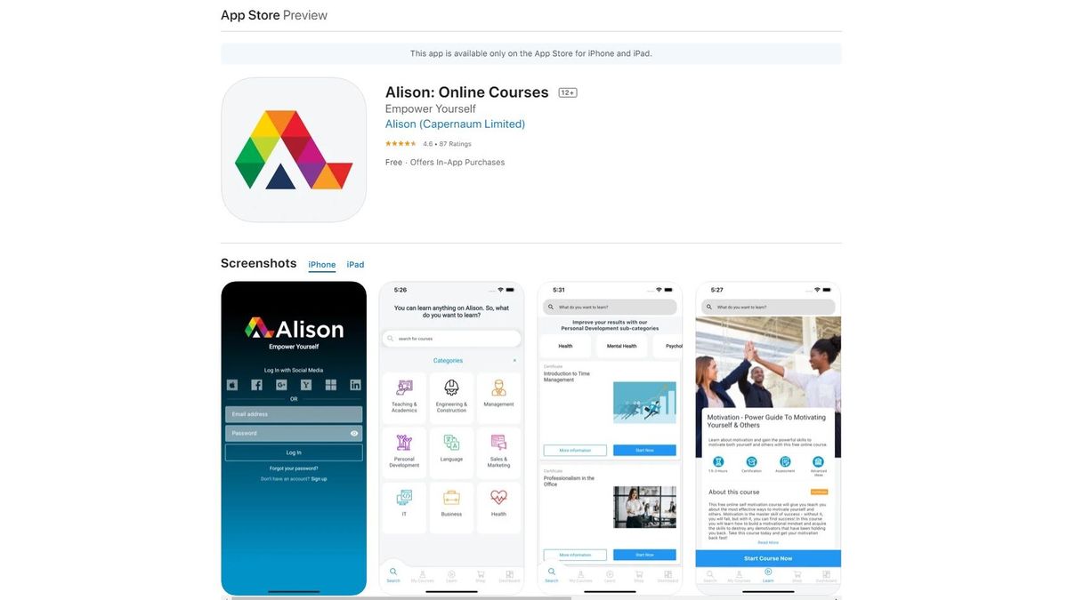 Alison learning platform review | TechRadar