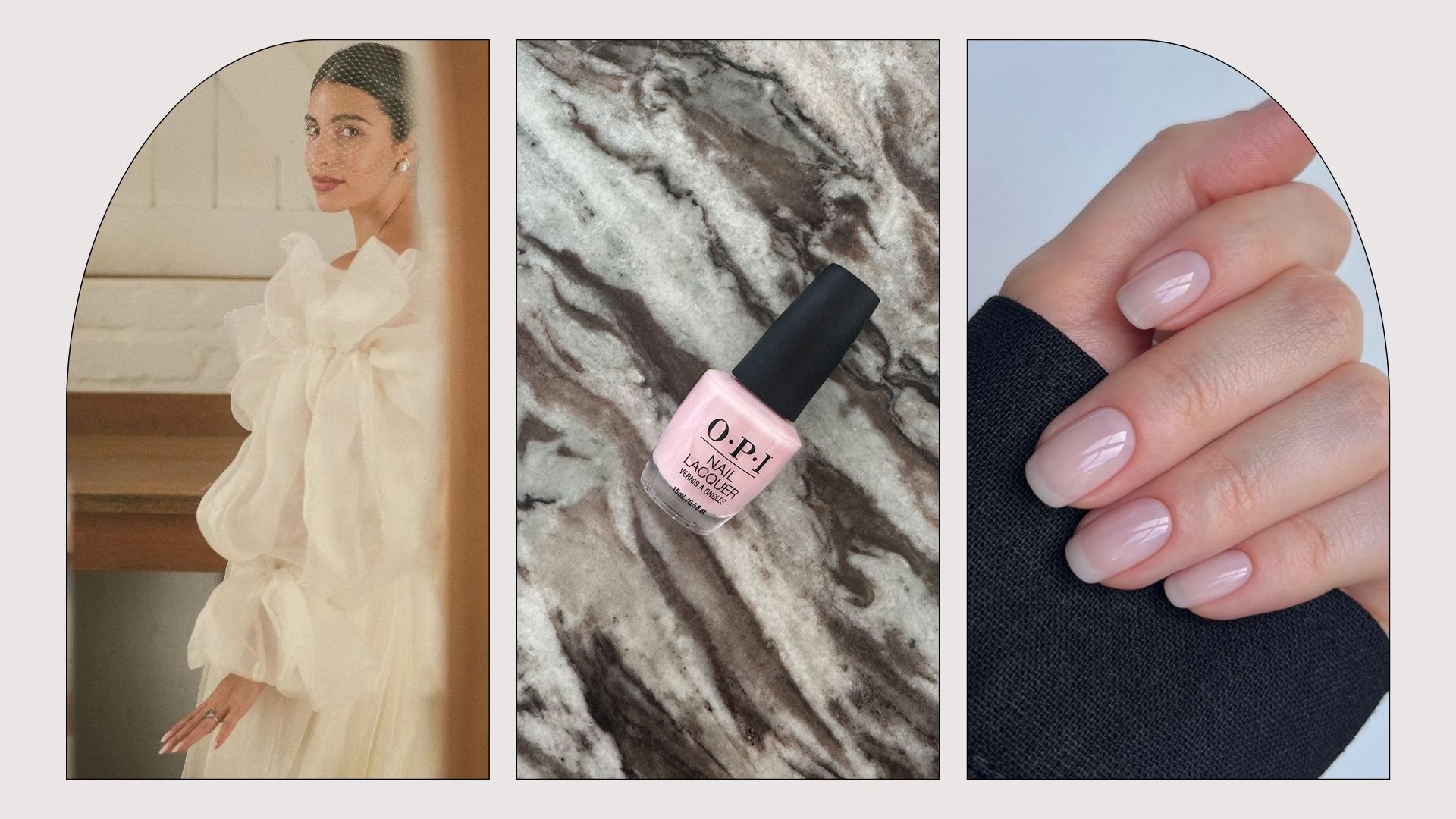 OPI Baby, Take A Vow Is The Chicest Bridal Nail Colour | Who What Wear