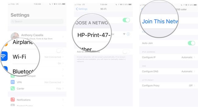 How to AirPrint to a printer without being connected to a network | iMore