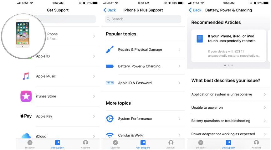 Need help with your new device? Here's how to use the Apple Support app ...