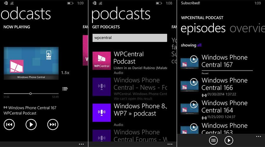 Hands on with the new podcast app for Windows Phone 8.1 | Windows Central