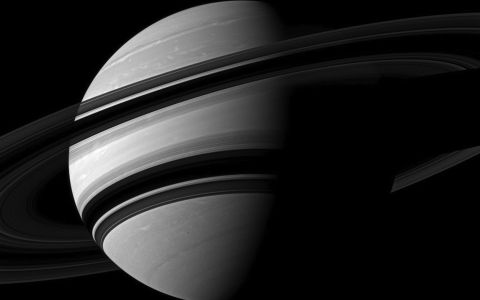 Angling Saturn Space Wallpaper | Space