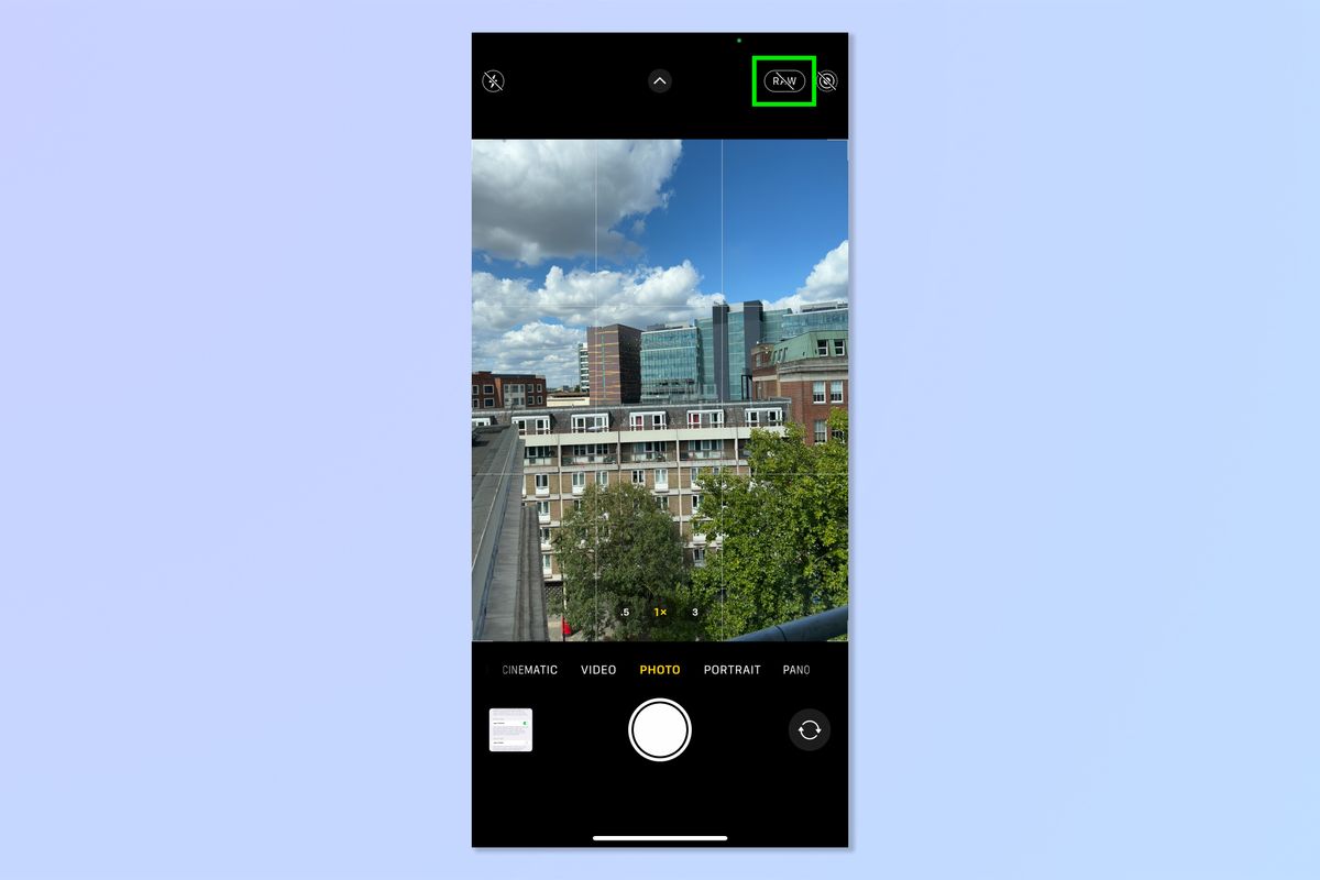 How to take RAW photos on iPhone | Tom's Guide