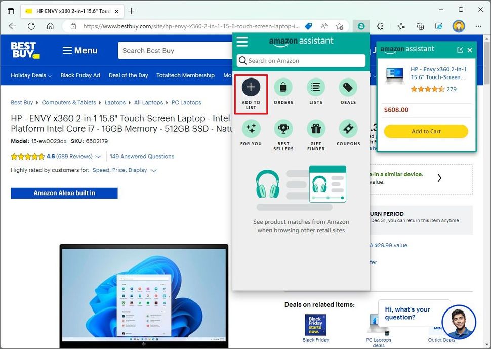 How to Amazon Assistant extension to save money on Black Friday 2022 ...