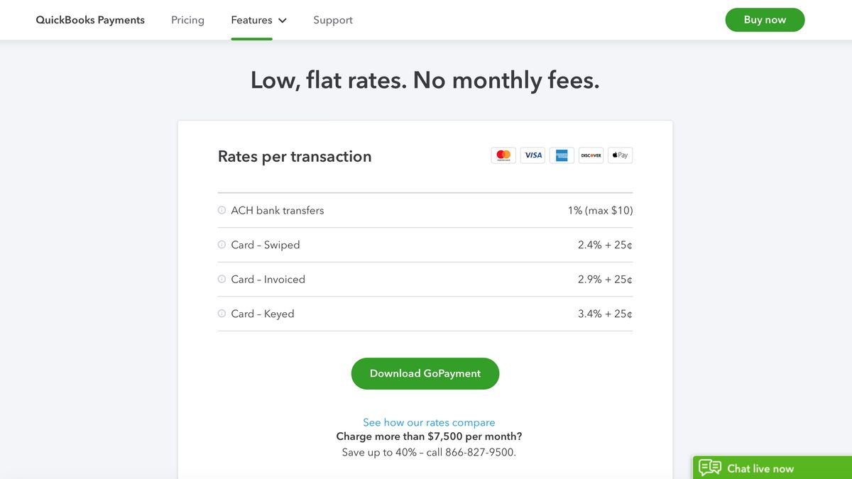 QuickBooks GoPayment | TechRadar