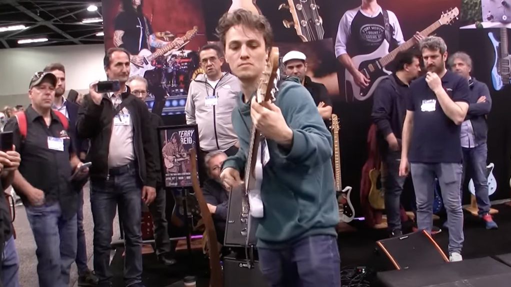 Watch 4 minutes of young guitarist Matteo Mancuso being outrageously ...