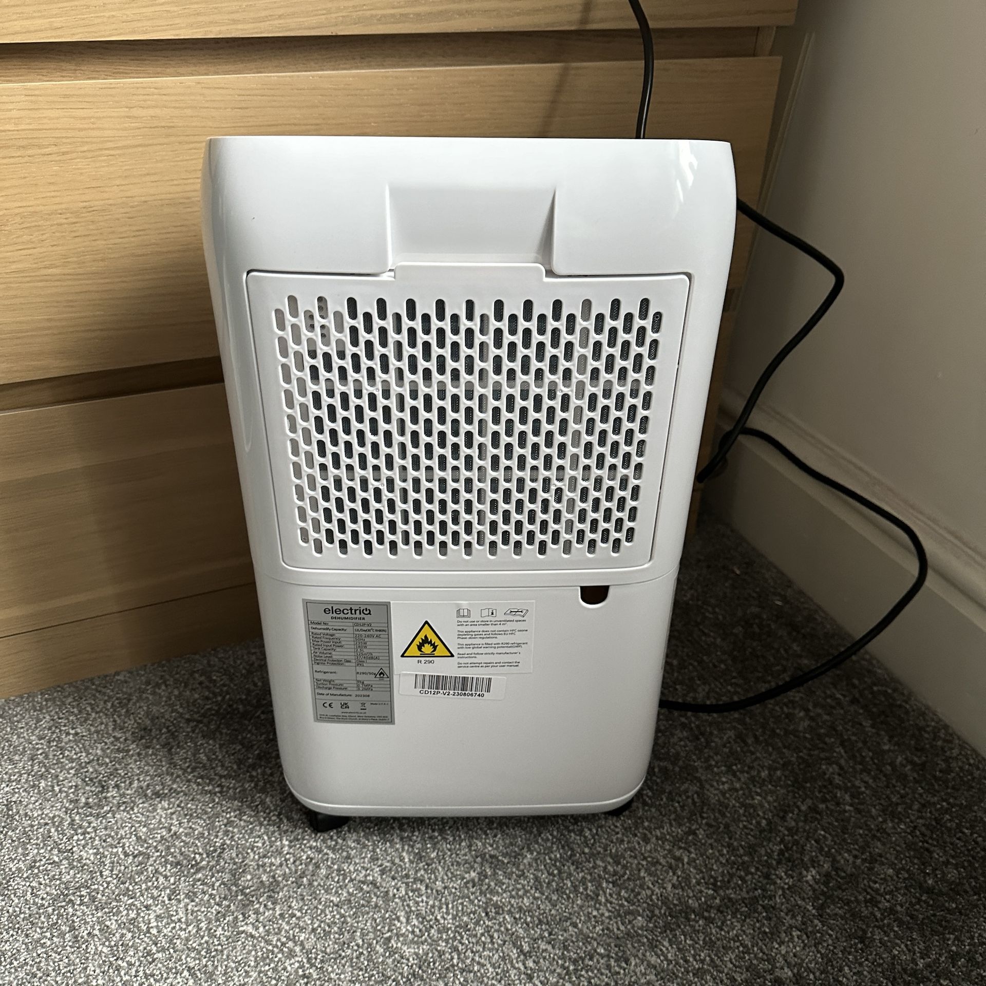 ElectriQ 12L Dehumidifier review 2026: tried and tested | Ideal Home