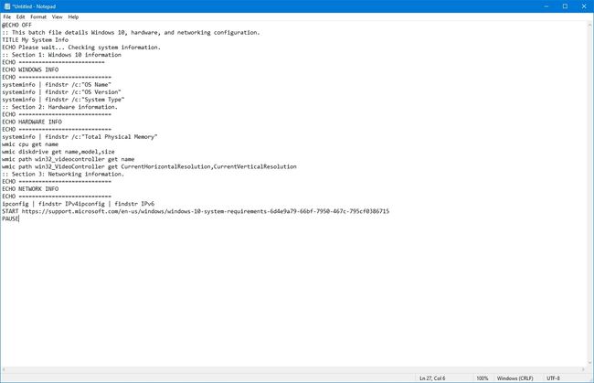 How to create and run a batch file on Windows 10 | Windows Central