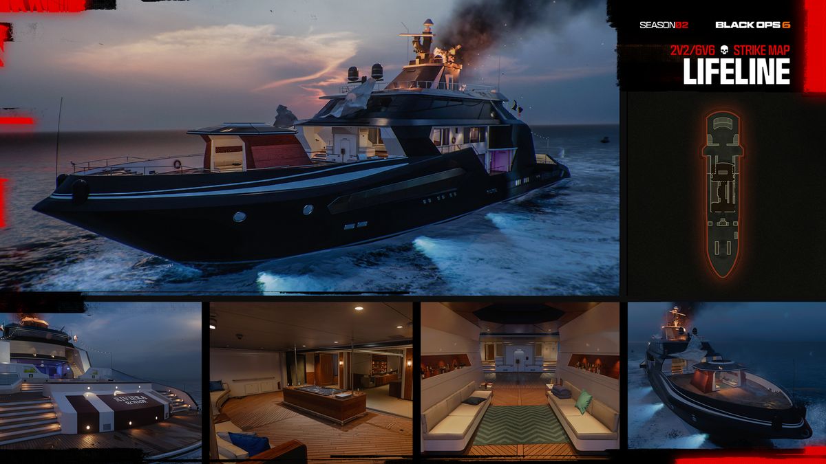 Call of Duty: Black Ops 6 Season 2 will let players battle on boats and ...