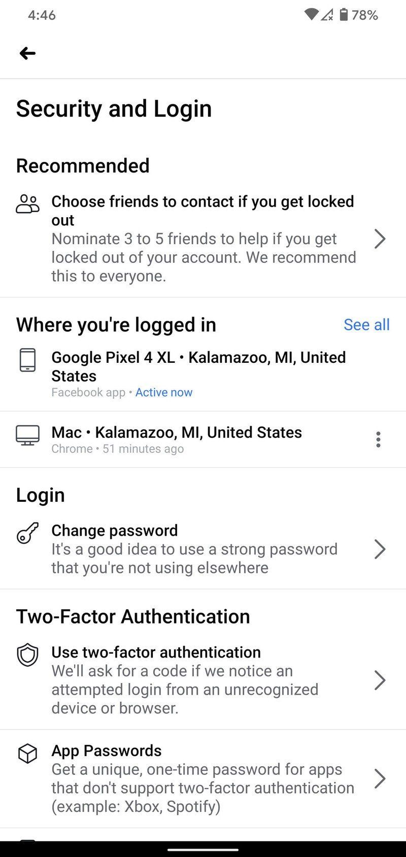 How to change your Facebook password | Android Central