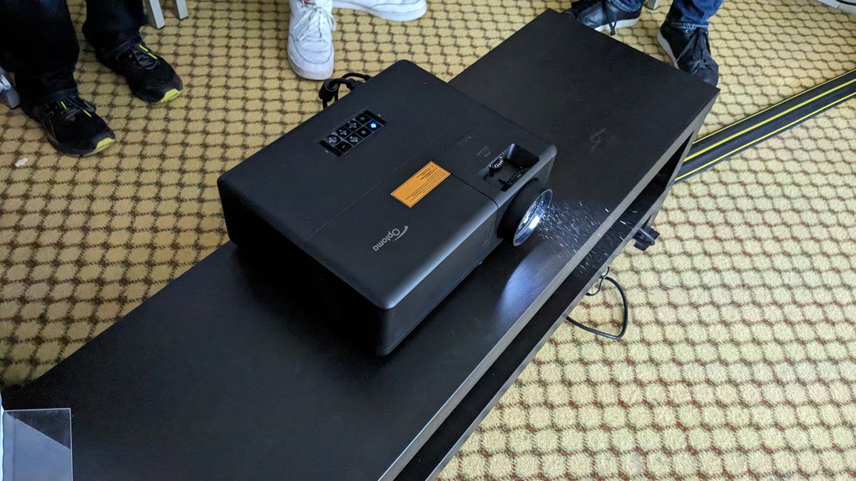 Optoma’s new smart 4K laser projector offers streaming apps and ...