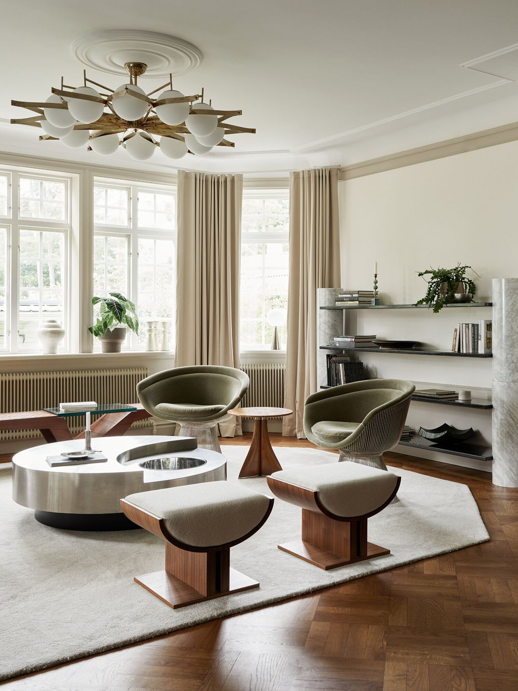 Here's How Much Space to Leave Between Furniture For Walking | Livingetc