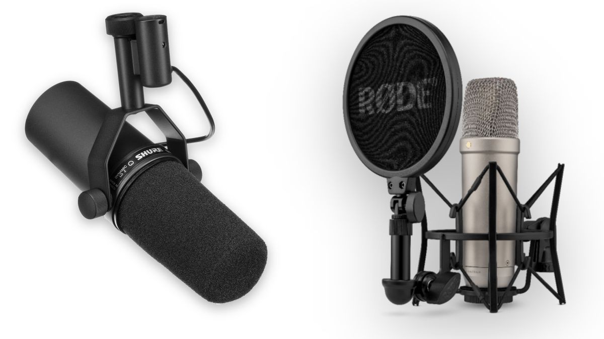 Shure SM7B vs Rode NT1: Which mic is best? | MusicRadar